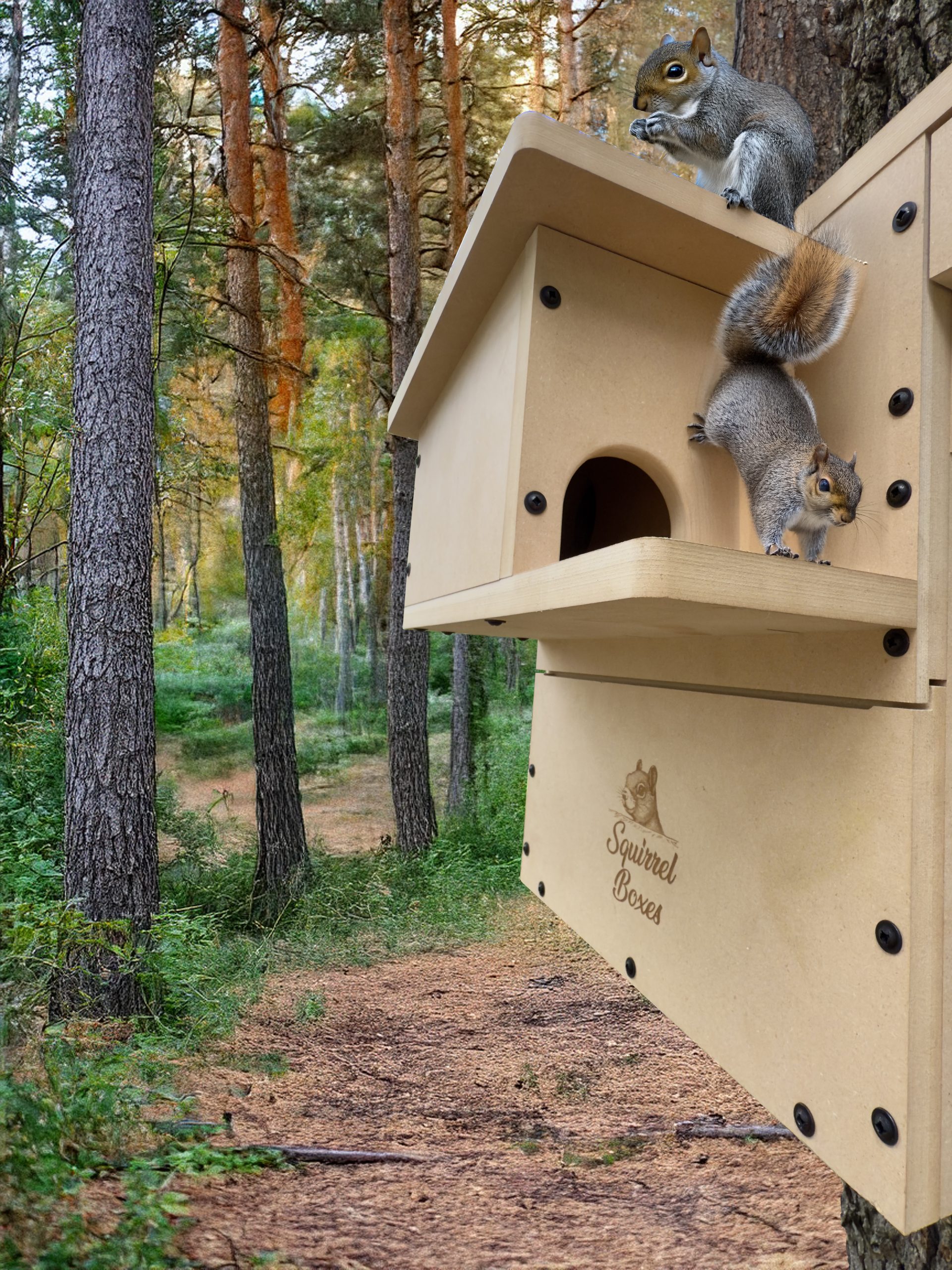 Watchtower Drey Squirrel Box - Squirrel Boxes